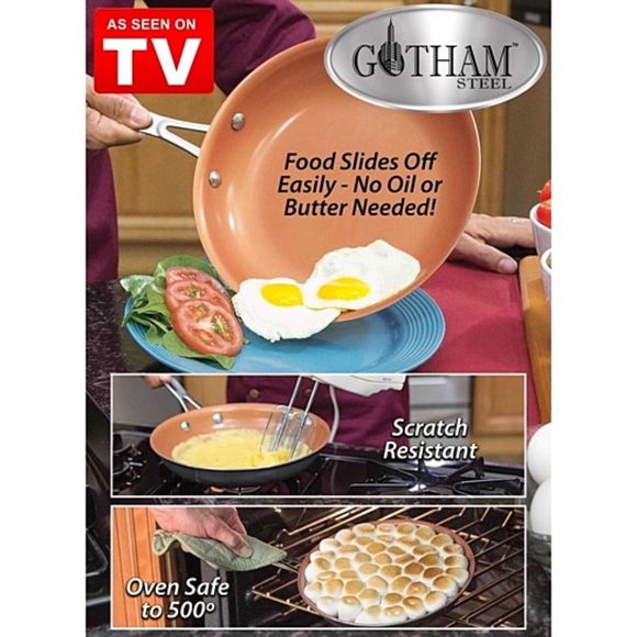 Other | As Seen On Tv Nonstick Copper Frying Pan | Poshmark